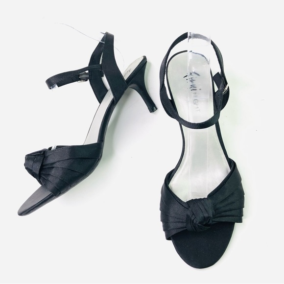 FIONI Clothing | Shoes | Fioni Night Black Slingback Open Toe 28 Heels ...
